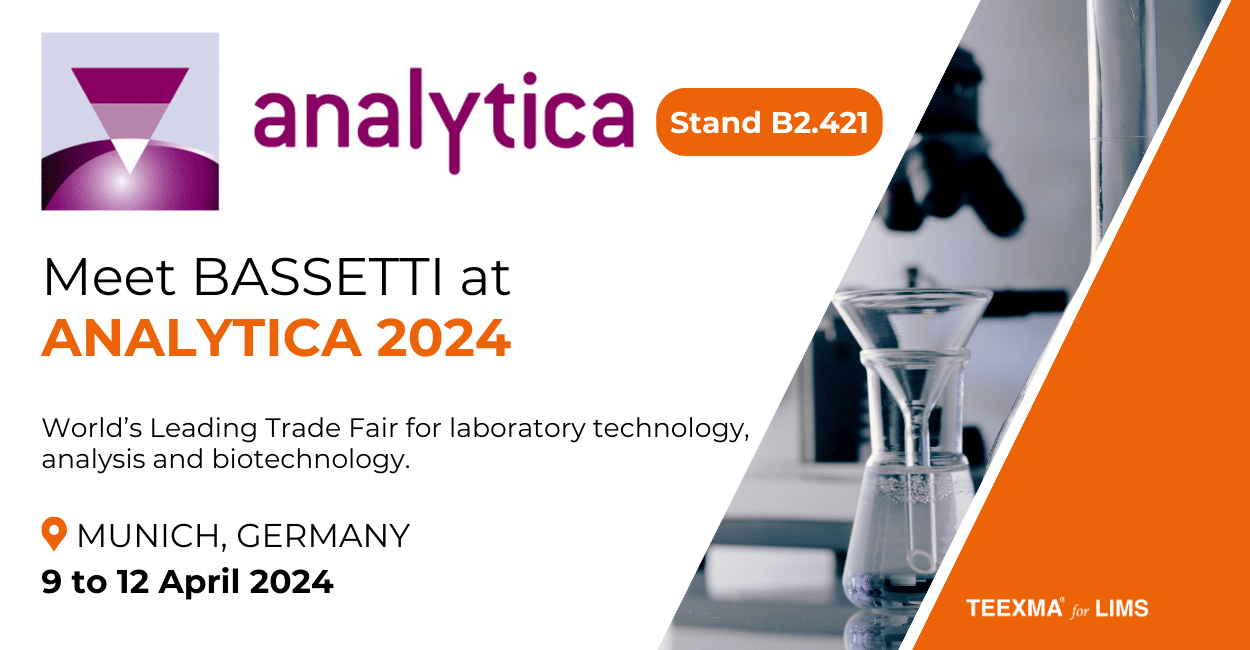 Meet the BASSETTI Group at the ANALYTICA 2024 in Munich