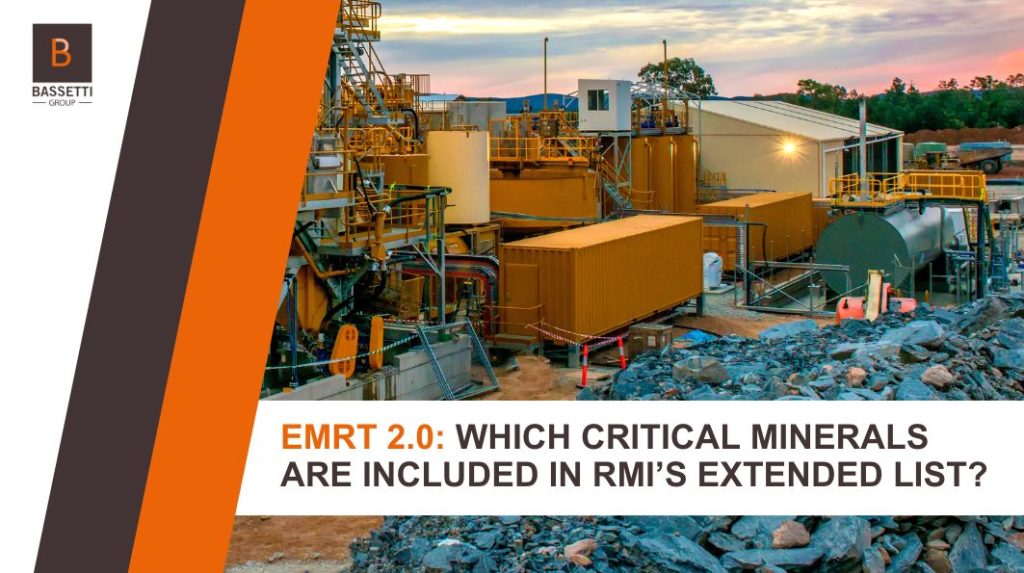 EMRT 2.0: New Critical Minerals Added to RMI Reporting