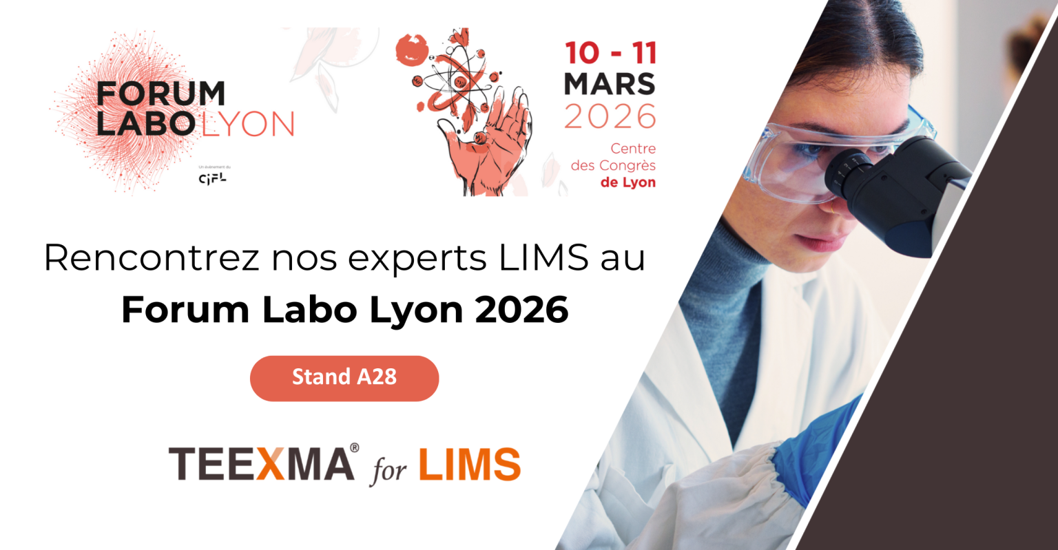 Forum Labo 2026 : TEEXMA for LIMS, l'IA au service du laboratoire